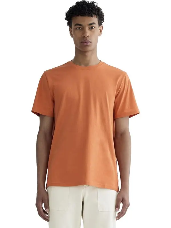 Everlane Essential Organic Crew Neck Tshirt - Soft Orange