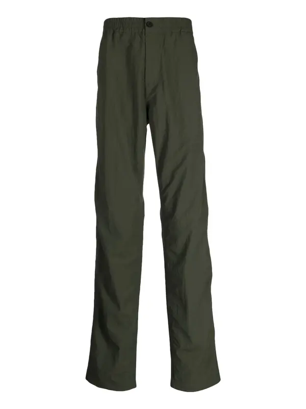 Maison Kitsuné Elasticated-waistband Trousers - Green