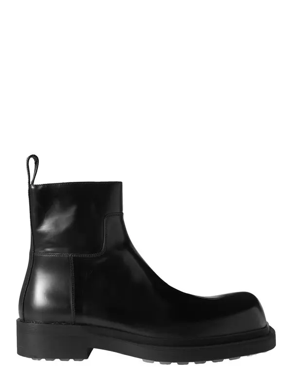 Bottega Veneta Ben Leather Boots - Black