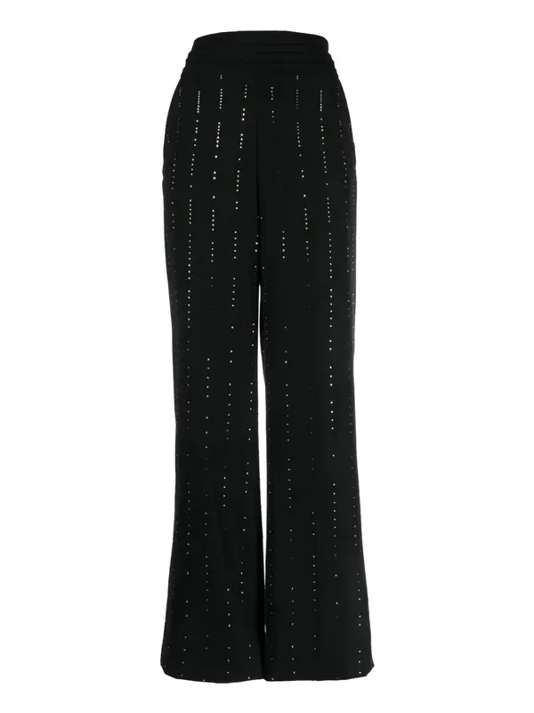 Viktor & Rolf Crystal-embellished Trousers - Black