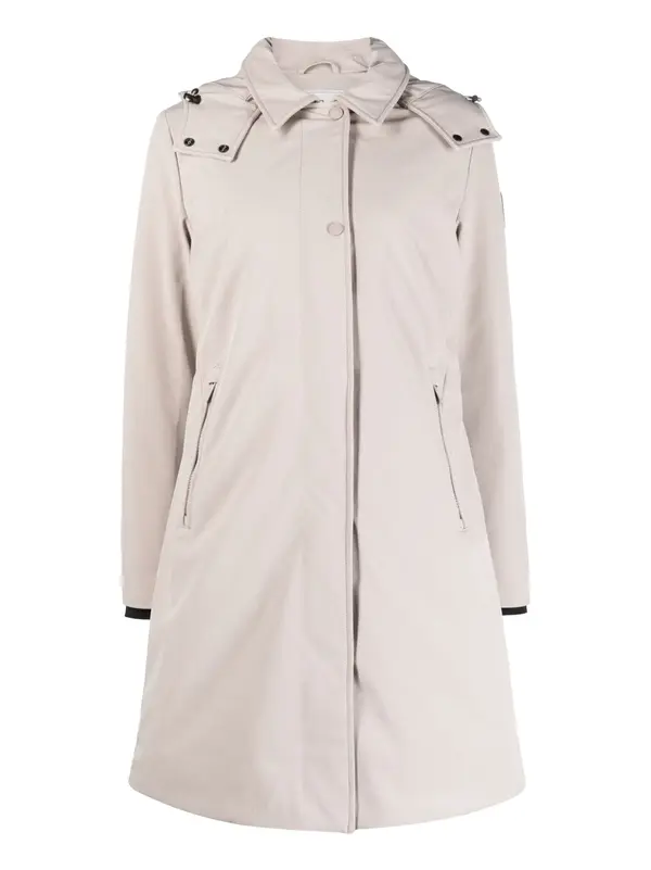 Woolrich Firth Hooded Parka Coat - Pink