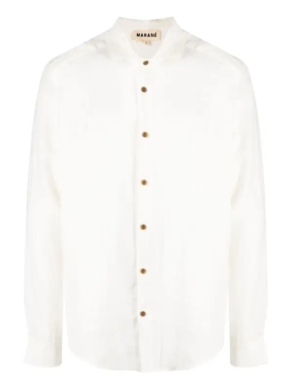 Marané El Pacifico Linen Shirt - Neutrals