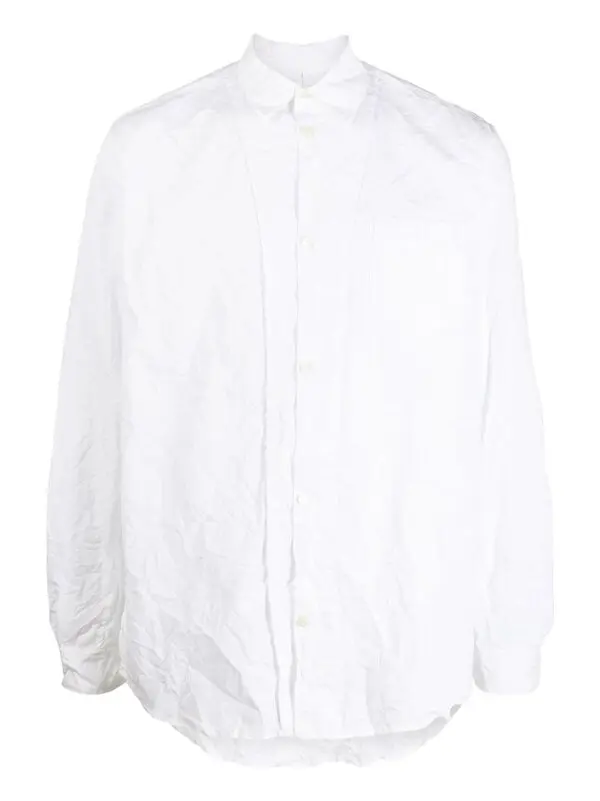 UNDERCOVERISM Long-sleeve Cotton Shirt - White