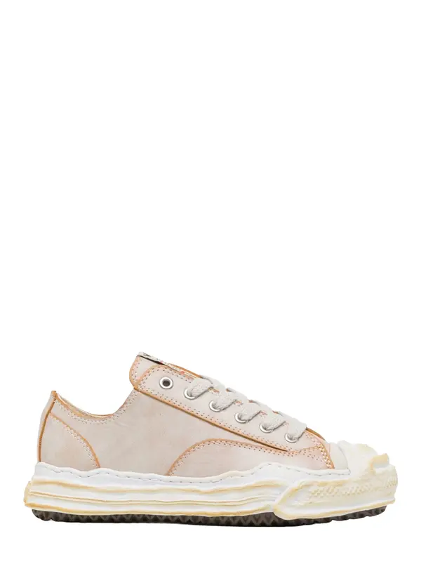 Mihara Yasuhiro Hank Leather Sneakers - Brown