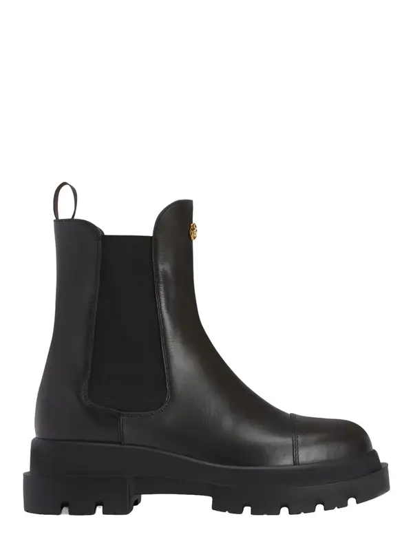 GIUSEPPE ZANOTTI Tankie Leather Chelsea Boots - Black