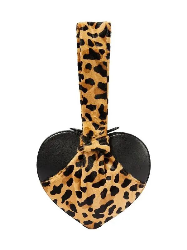Alaïa Le Cache Cœur Clutch - Multicoloured