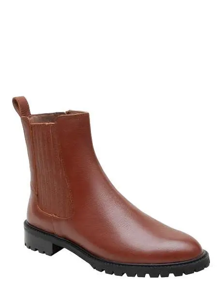 Linea Paolo Tessa Lug Bootie - Cognac