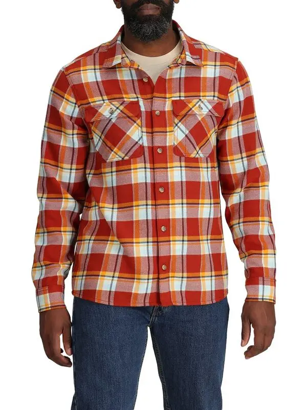 OUTDOOR RESEARCH Feedback Plaid Flannel Overshirt - Jupiter Plaid
