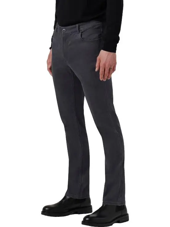 Bugatchi Stretch Cotton Blend Twill Chinos - Anthracite