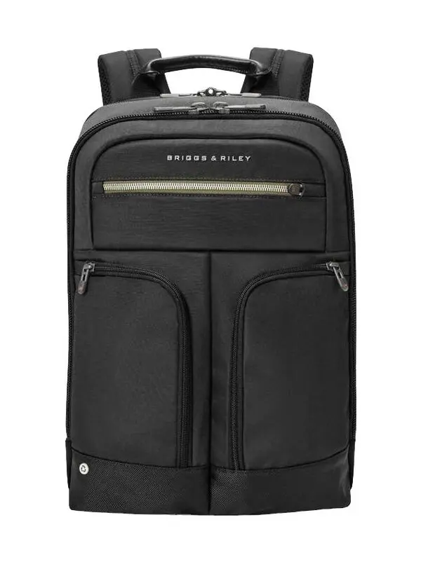Briggs & Riley Slim Expandable Backpack - Black