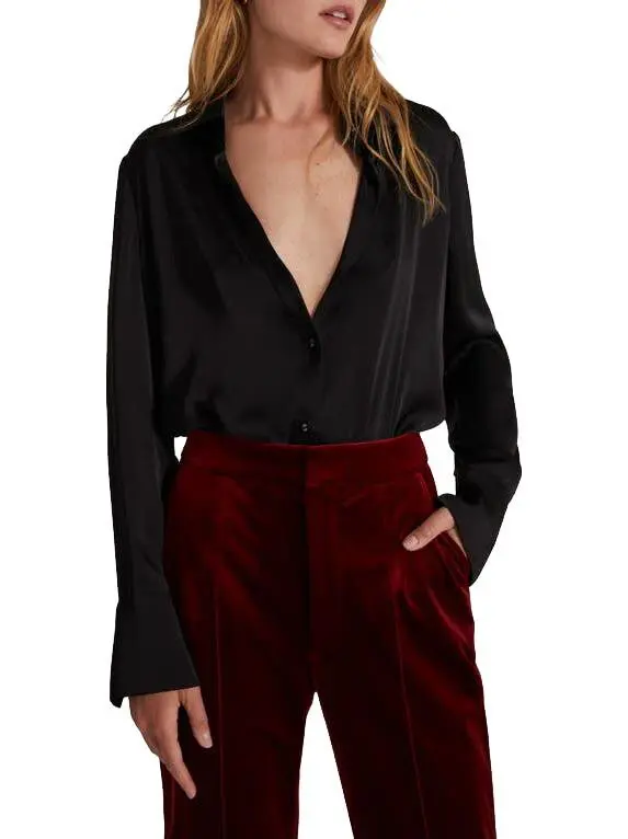 FAVORITE DAUGHTER The Take Me Seriously Bodysuit - Black