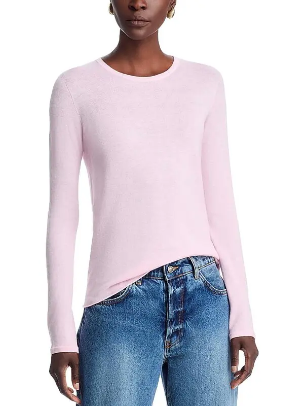 Majestic Filatures Cashmere Crewneck Top - Blossom