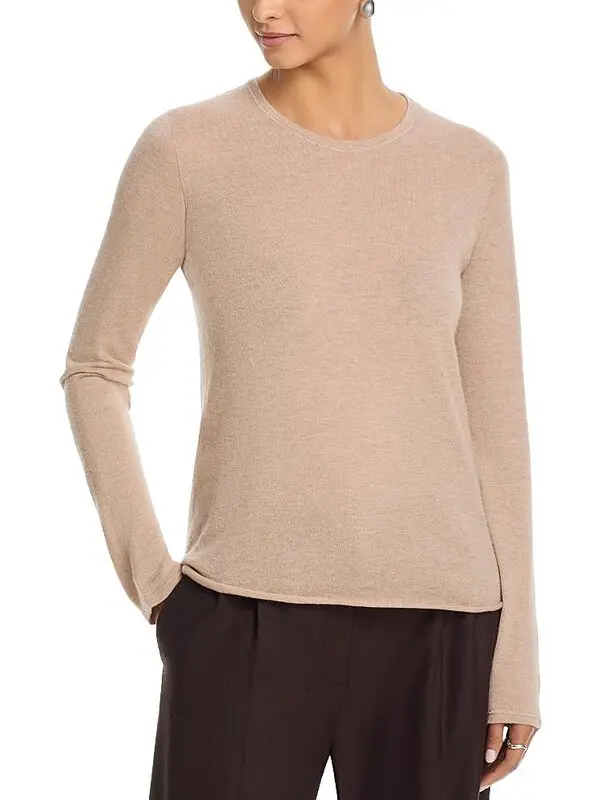 Majestic Filatures Cashmere Crewneck Top - Cord Chine