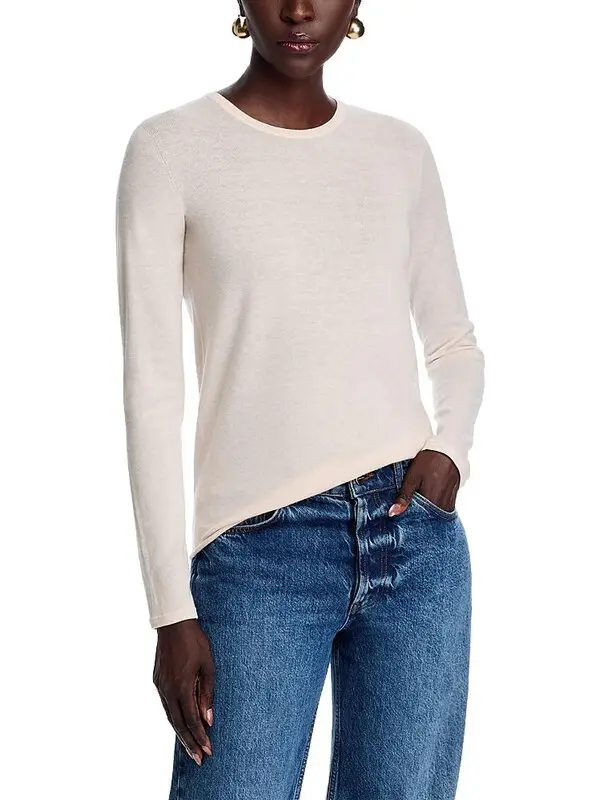 Majestic Filatures Cashmere Crewneck Top - Skin