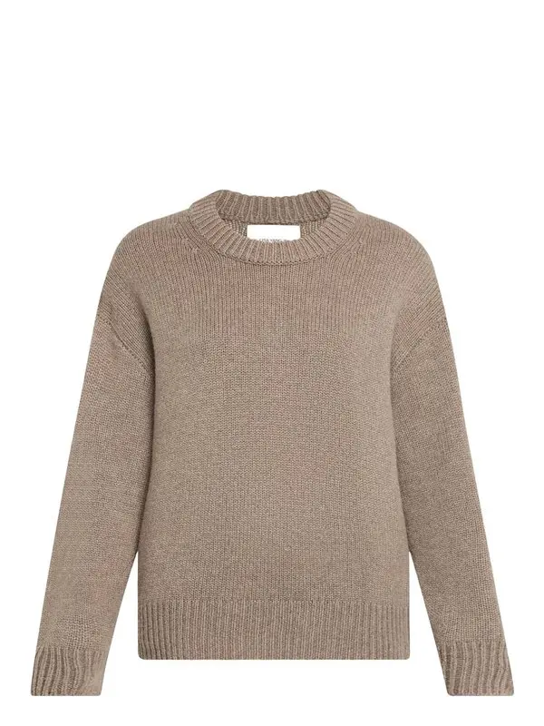 LISA YANG Renske Cashmere Sweater - Truffle Tl