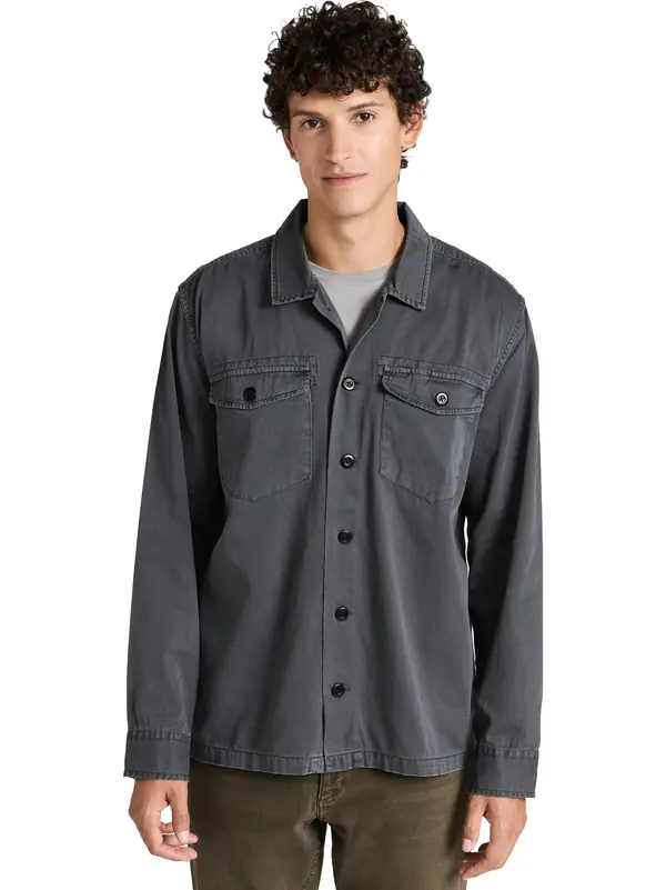 Rails Kerouac Button Down - Charcoal