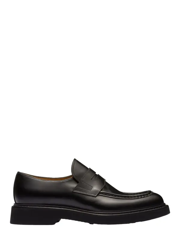Church's Seam-detail Leather Loafers - Black
