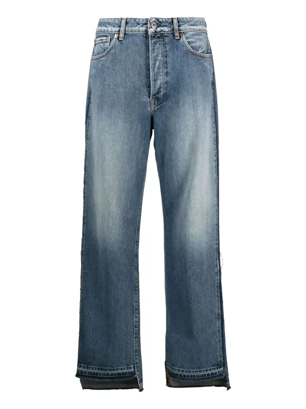 3x1 Mid-rise Wide-leg Jeans - Blue