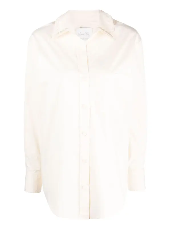 Johanna Ortiz Cotton Poplin Shirt - Neutrals
