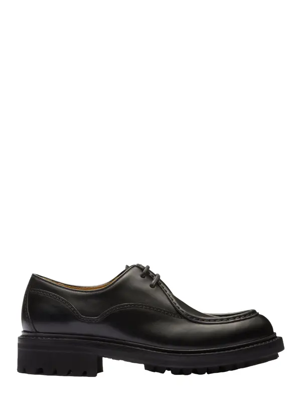Church's Monteria Leather Derby Shoes - Black
