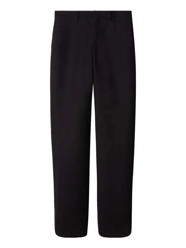 Off-White Straight-leg Trousers - Black