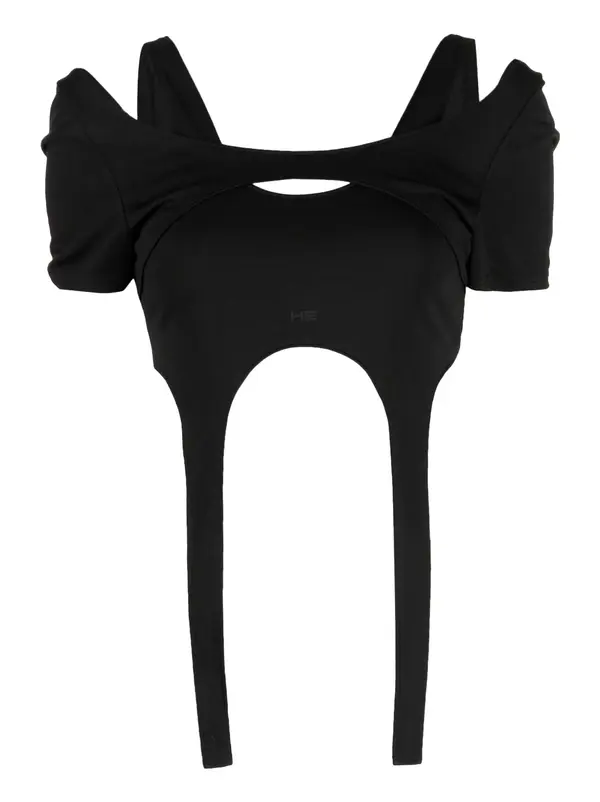 HELIOT EMIL Arid Harness Top - Black