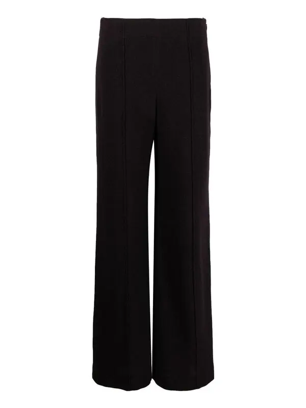 Chloé Wide-leg Tailored Trousers - Brown