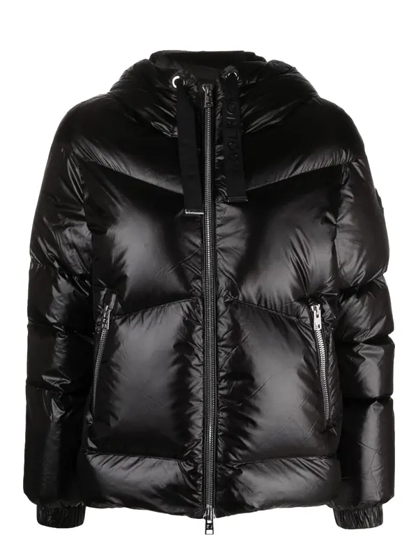 Woolrich Padded Hooded Jacket - Black
