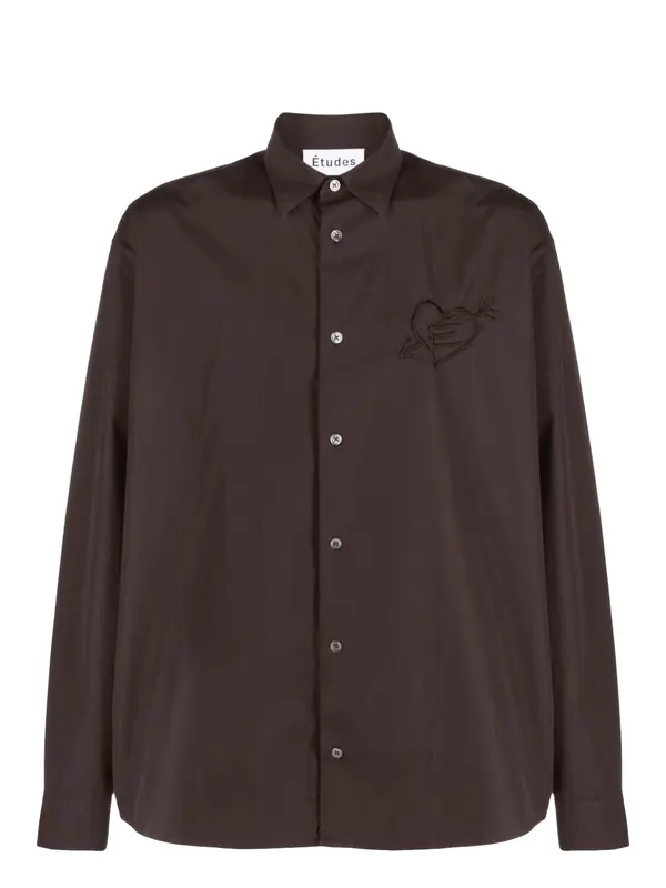 Études Studio Lyrique Cotton Shirt - Brown