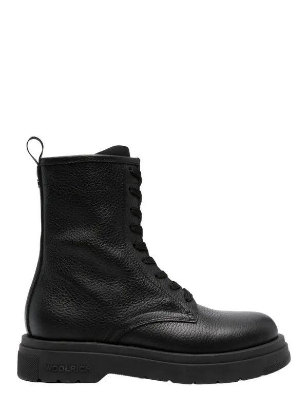 Woolrich City Round-toe Boots - Black
