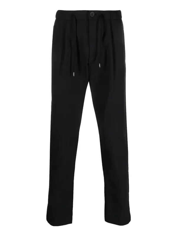 Herno Drawstring-waistband Trousers - Black