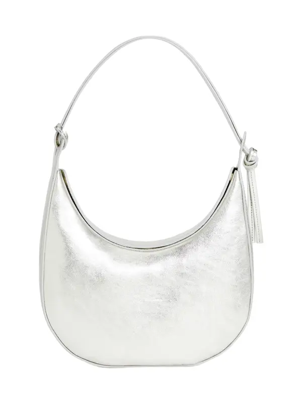 REFORMATION Rosetta Shoulder Bag - Silver