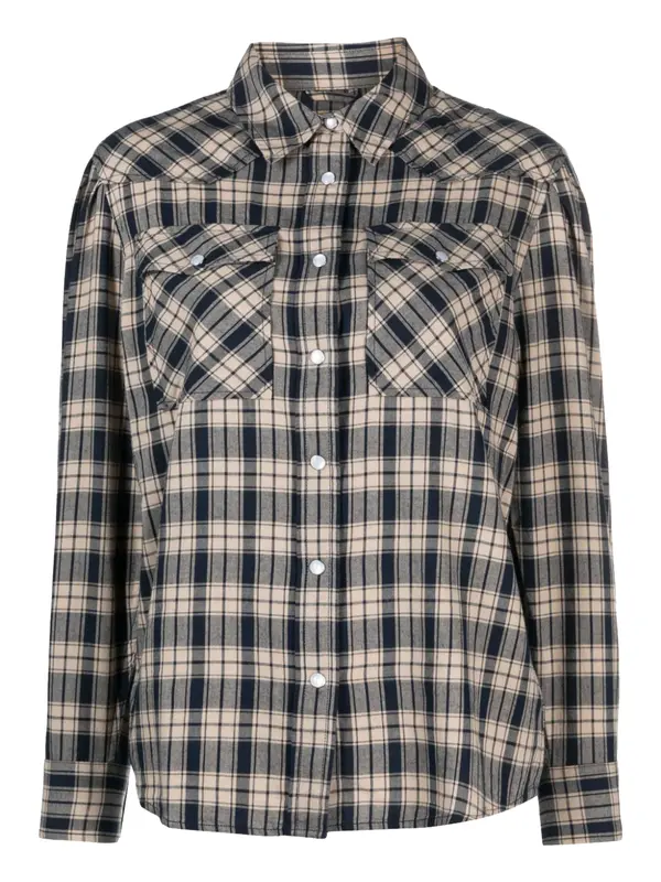 Woolrich Plaid Flannel Shirt - Neutrals