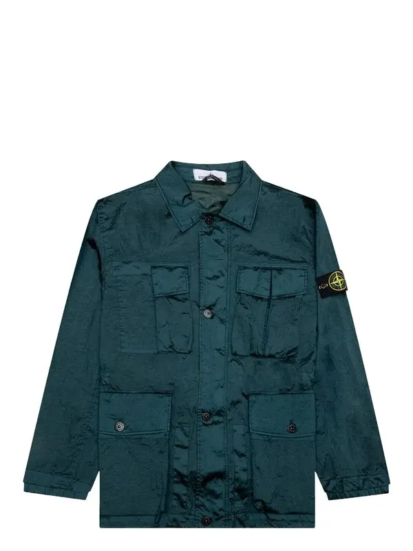 Stone Island Giubbotto Shirt Jacket 'bottle - Green