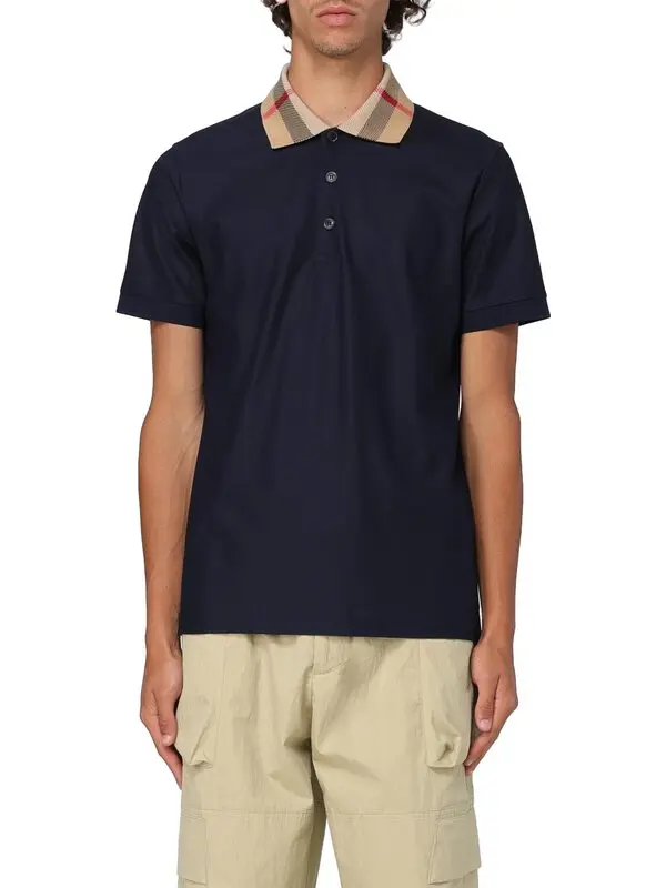 Burberry Polo Shirt - Blue