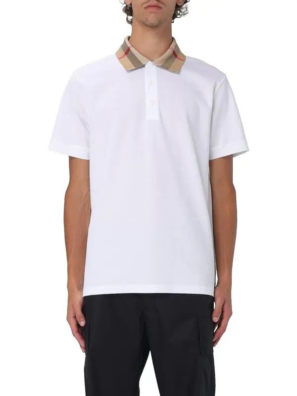 Burberry Polo Shirt - White
