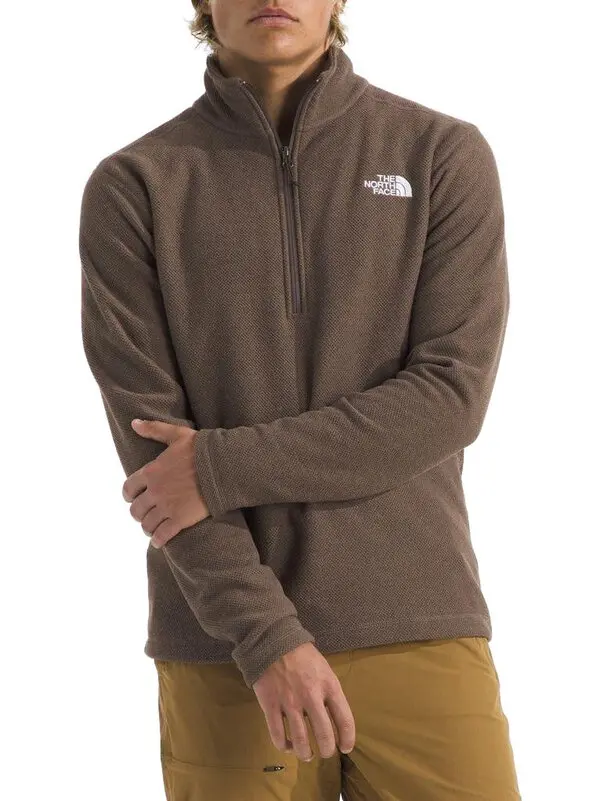 The North Face Cap Rock Half-zip Pullover - Smokey Brown Heather