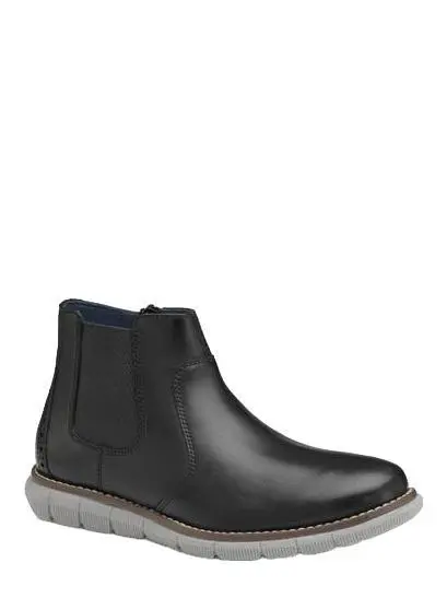 Johnston & Murphy Holden Chelsea Boot - Black Full Grain