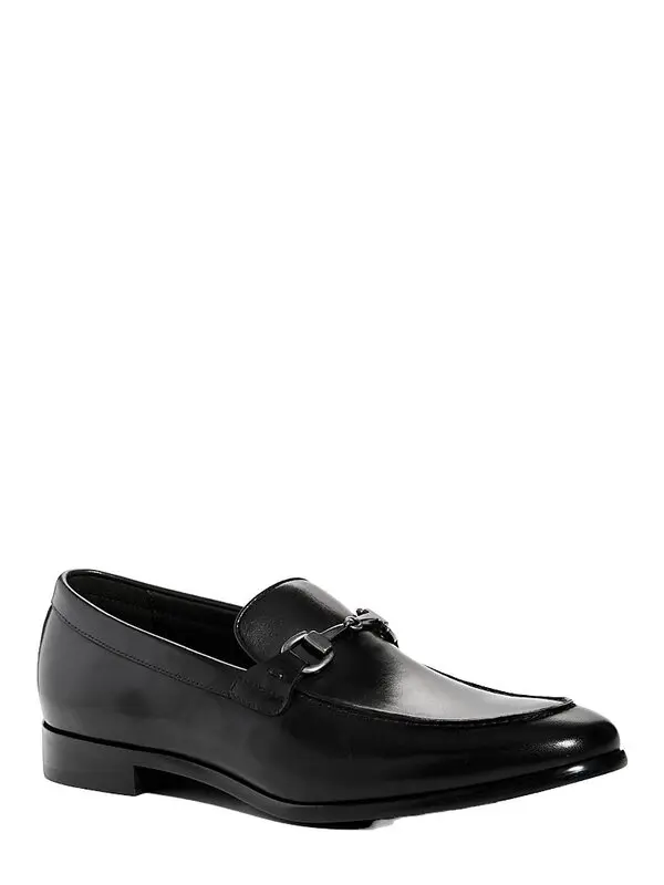 Bloomingdale'S Slip On Bit Loafers - Black