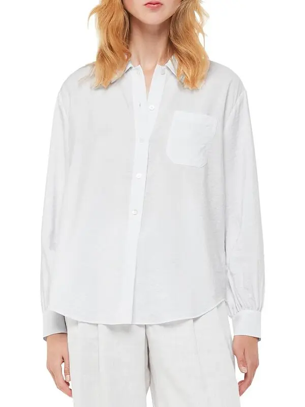 Whistles Nicky Oversized Shirt - Ivory