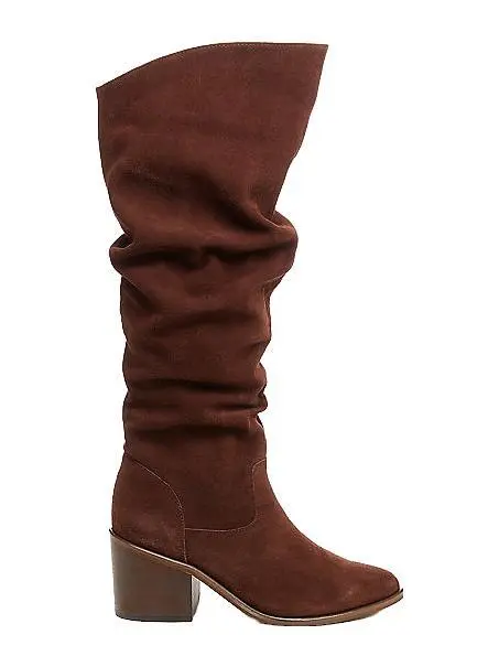 KELSI DAGGER BROOKLYN Scrunch Boots - Cocoa