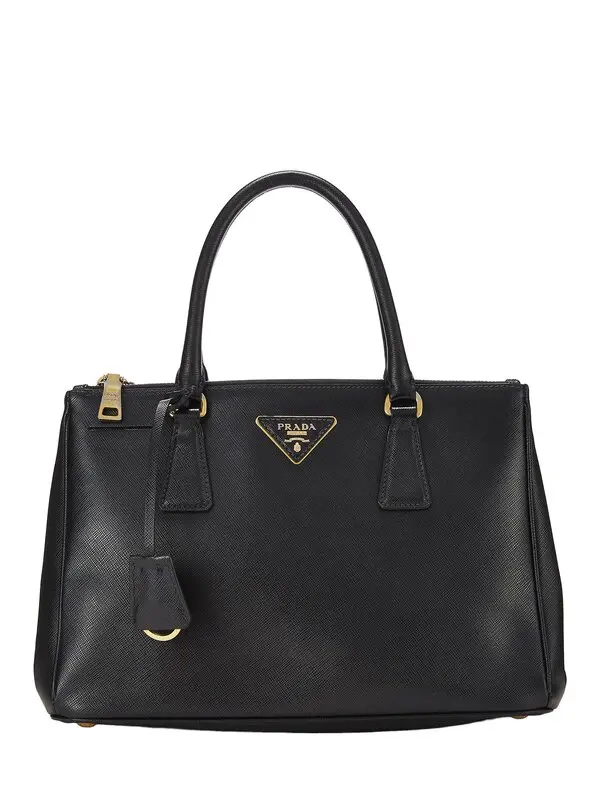 Prada Saffiano Executive Tote - Black