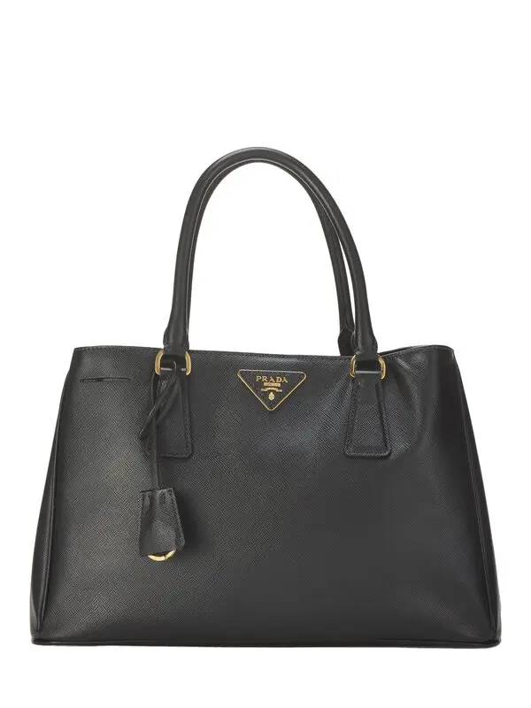 Prada Saffiano Executive Tote - Black