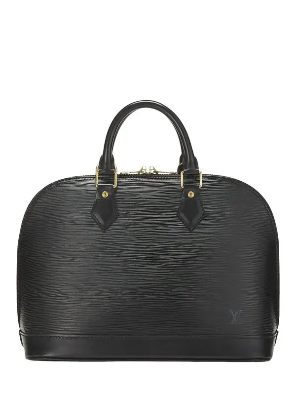 LOUIS VUITTON Epi Alma - Black