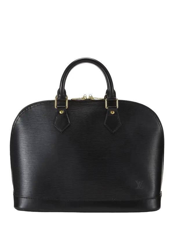 LOUIS VUITTON Epi Alma Handbag - Black