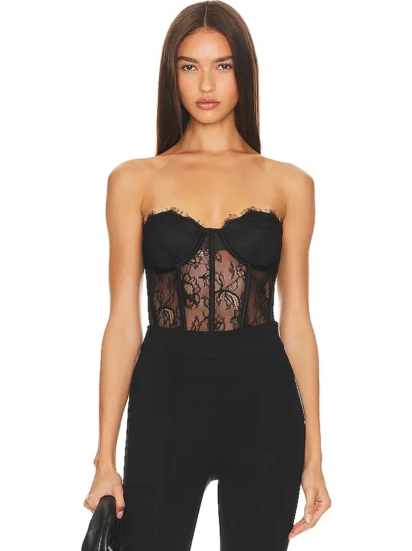 Retrofete Otto Bodysuit - Black