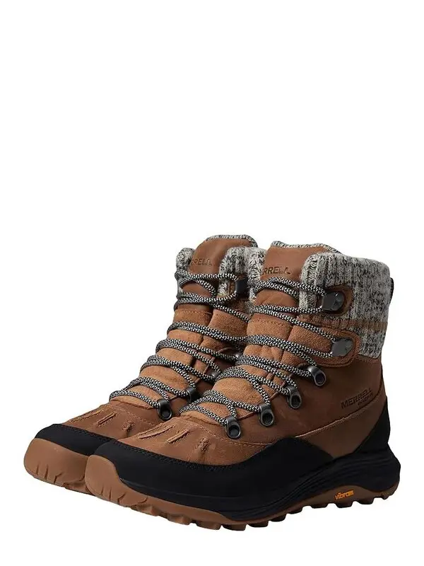Merrell Siren 4 Thermo Mid Zip Waterproof Boots - Brown