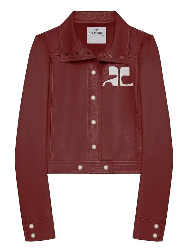 COURREGES Reedition Vinyl Jacket - Red