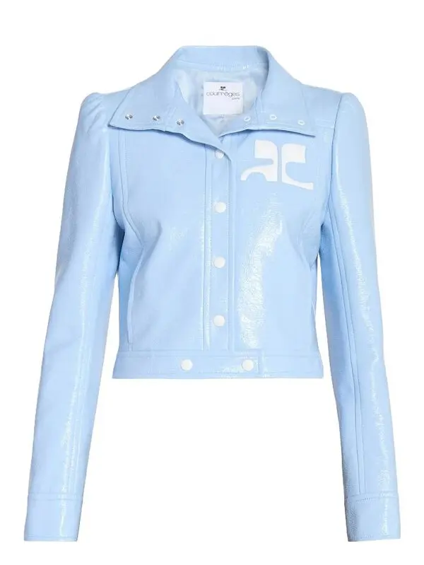 COURREGES Reedition Vinyl Jacket - Sky