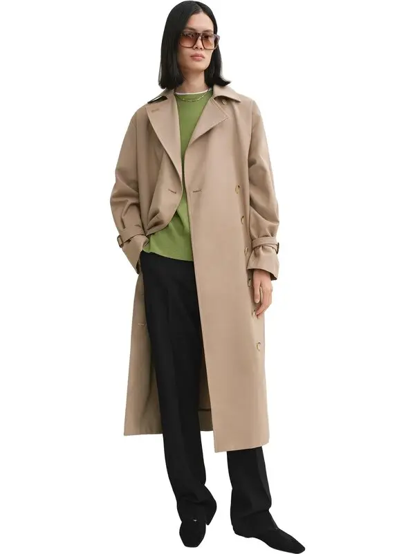 TOTEME Signature Trench - Beige